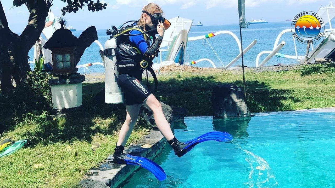 Open Water Diver Course in Bali for beginners. Get the best training